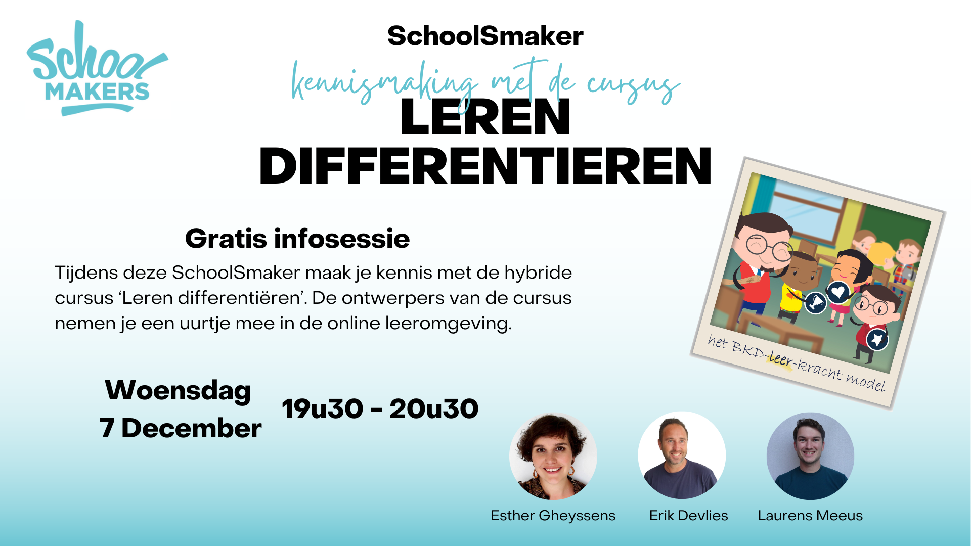 Inschrijven - Leren differentiëren